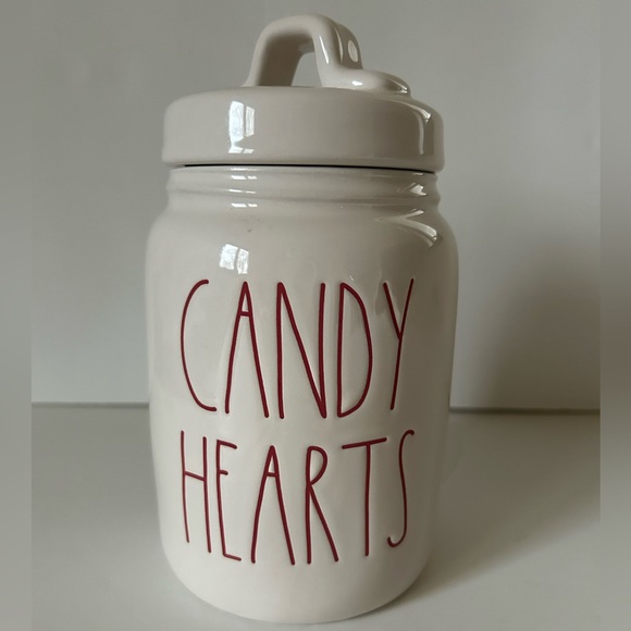 Rae Dunn | Holiday | Rae Dunn Candy Hearts Jar | Poshmark